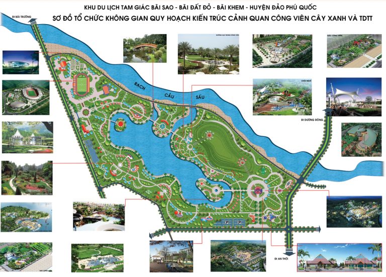 Details of Master plan of Bai Sao and Bai Dat Do resort, Phu Quoc, Kien ...
